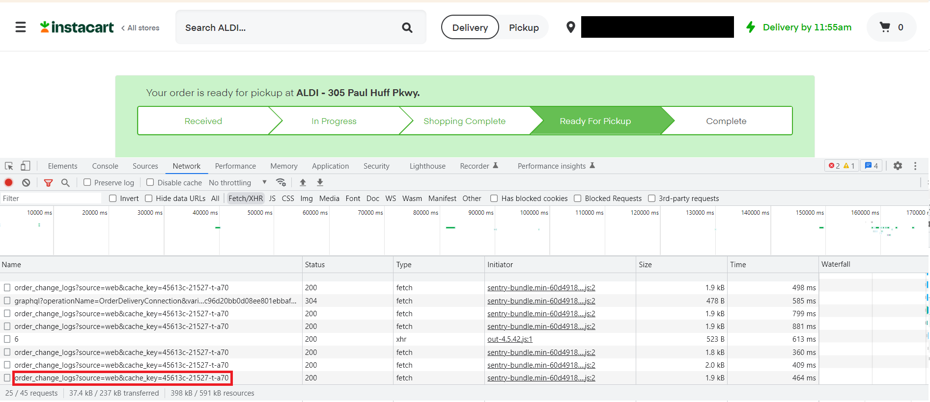 How to download your Instacart HTML | Data Bees